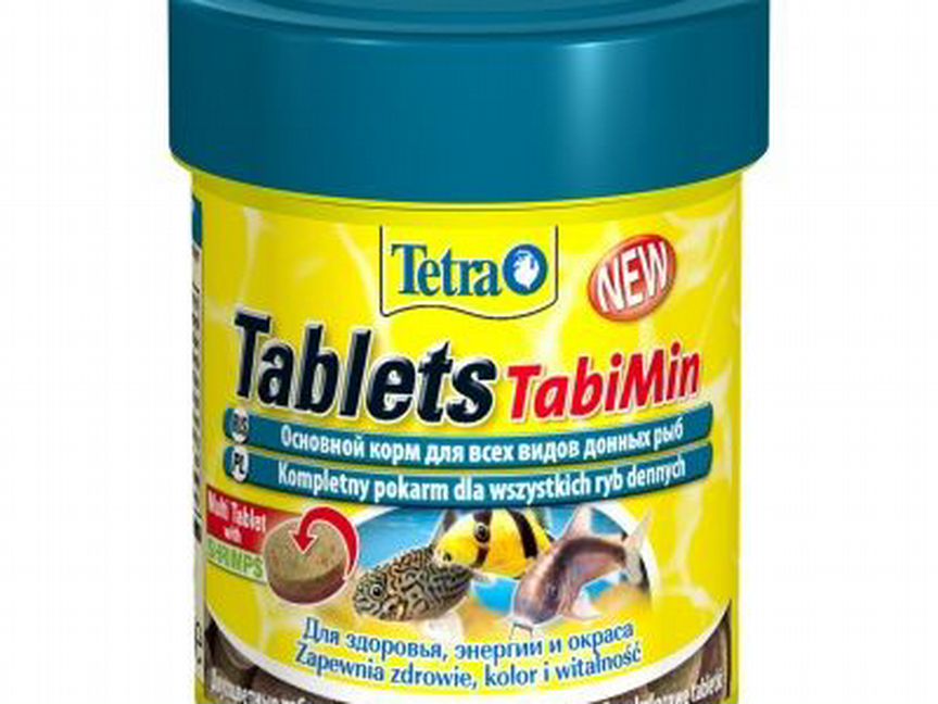 Tetra Tablets TabiMin 120таблеток Корм для всех ви