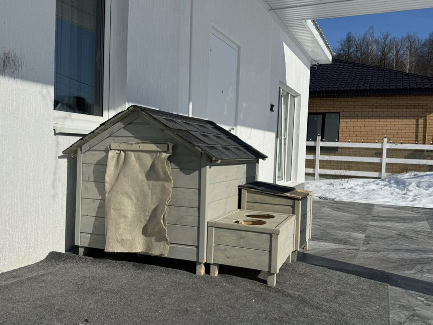 Будка для собаки утепленная