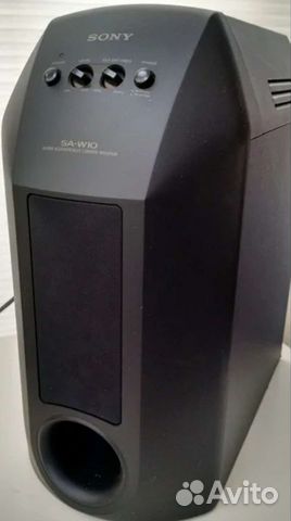 Активный сабвуфер sony SA-W10 купить в Санкт-Петербурге | Электроника ...