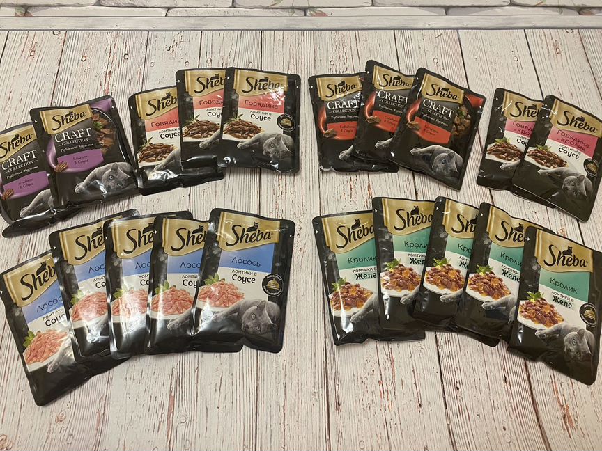 Влажный корм вискас sheba
