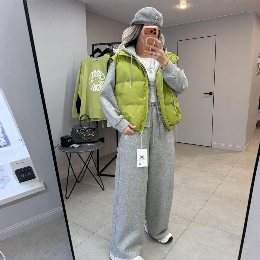 Жилетка Made in Korea лайм