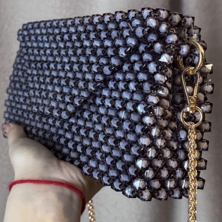 Сумка из бусин ручной работы