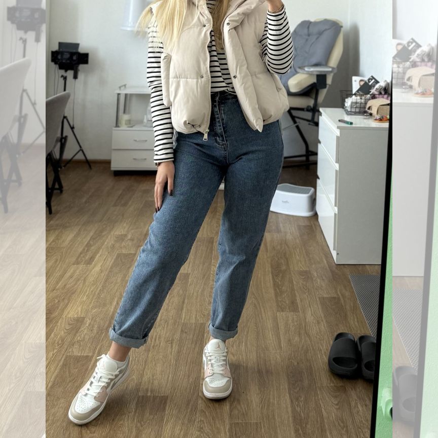 Джинсы mom 26