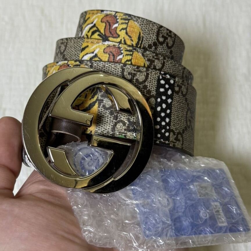 Ремень Gucci tiger Оригинал