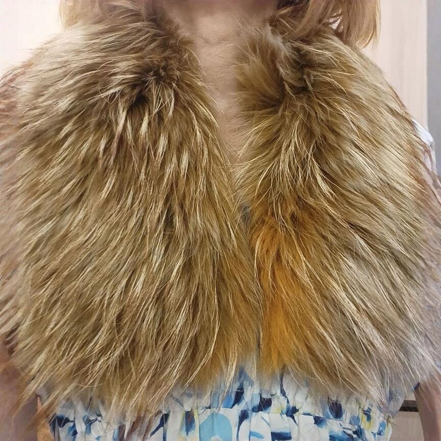 Горжетка/опушка на капюшон