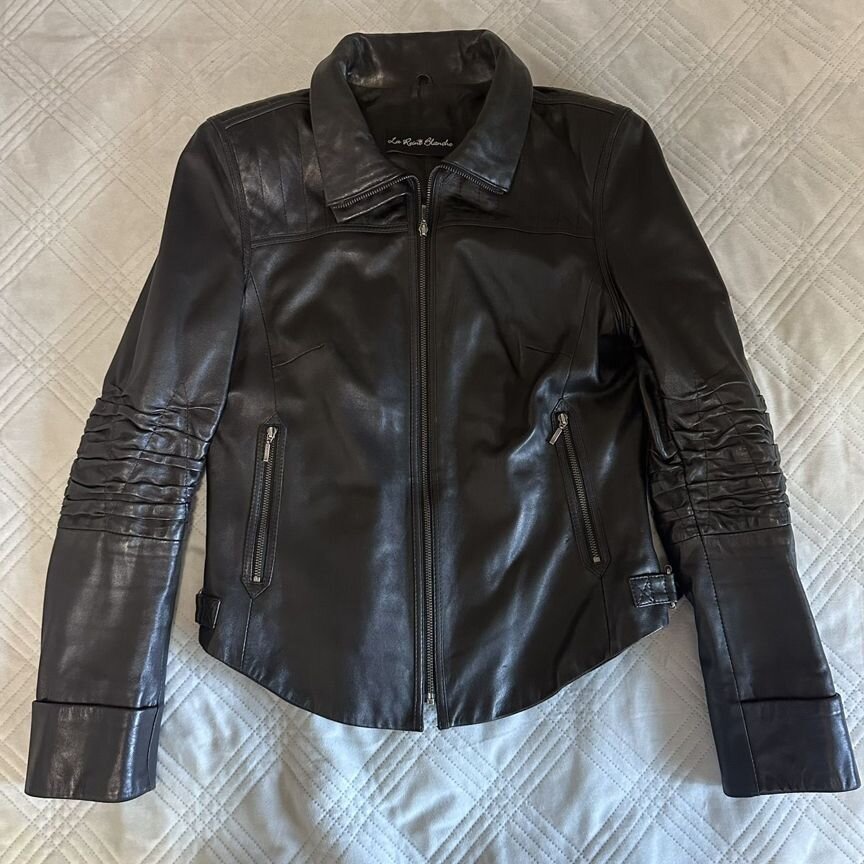 Куртка кожаная женская