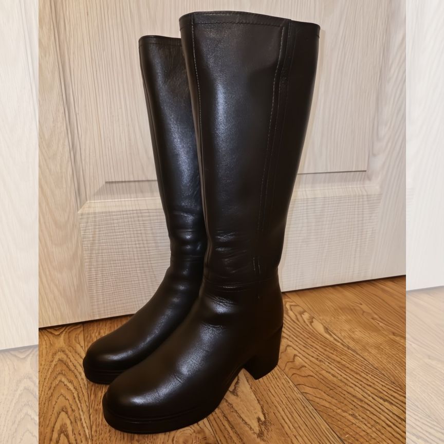 Сапоги женские зимние натуральная кожа 37 размер