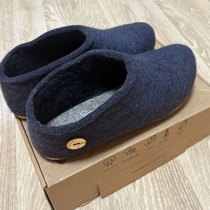 Тапочки Snegi - домашние валенки ручной работы