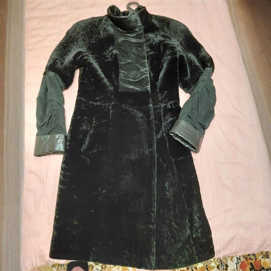 Шуба супер овчина астраган 42- 44