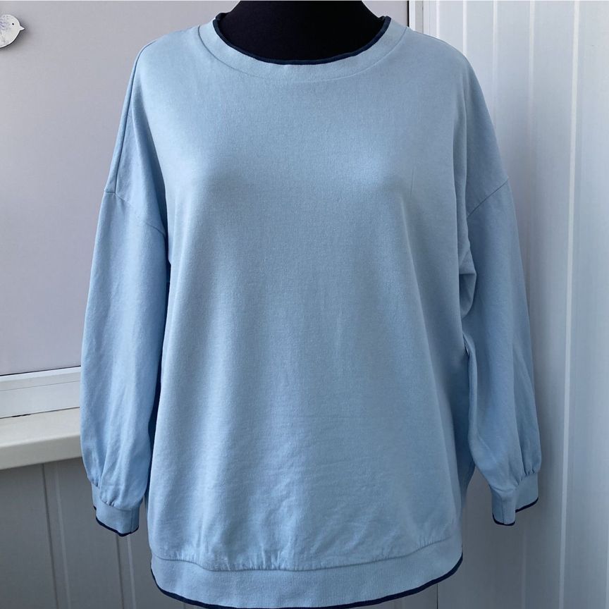 Свитшот женский голубой 50-52 Tchibo