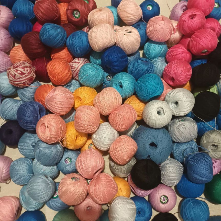 Нитки для вязания ирис